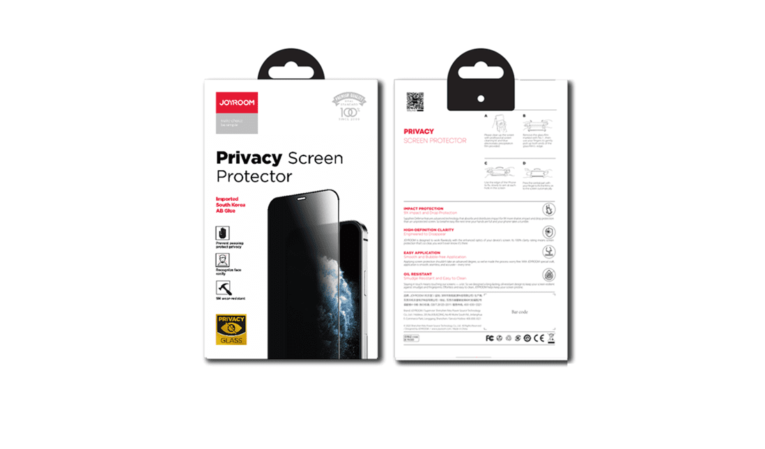 Joyroom Privacy Screen Protector for iPhone