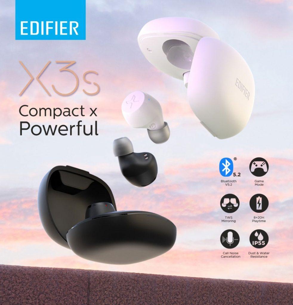 Edifier X3S True Wireless Earbuds | Gadget Studio BD