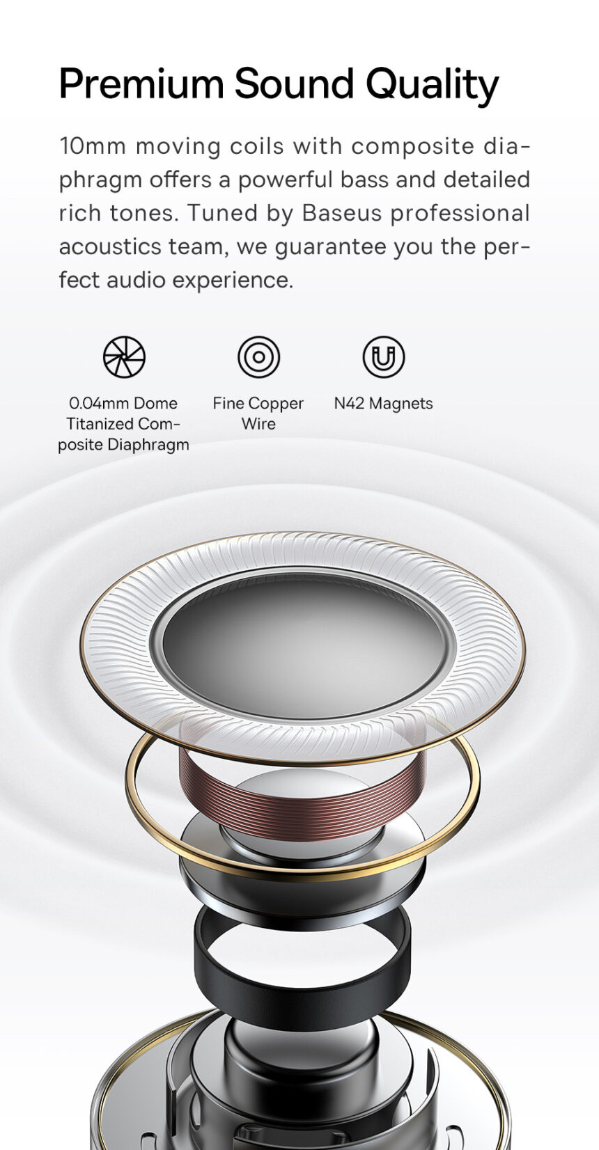 Baseus Bowie M2 ANC True Wireless Earbuds