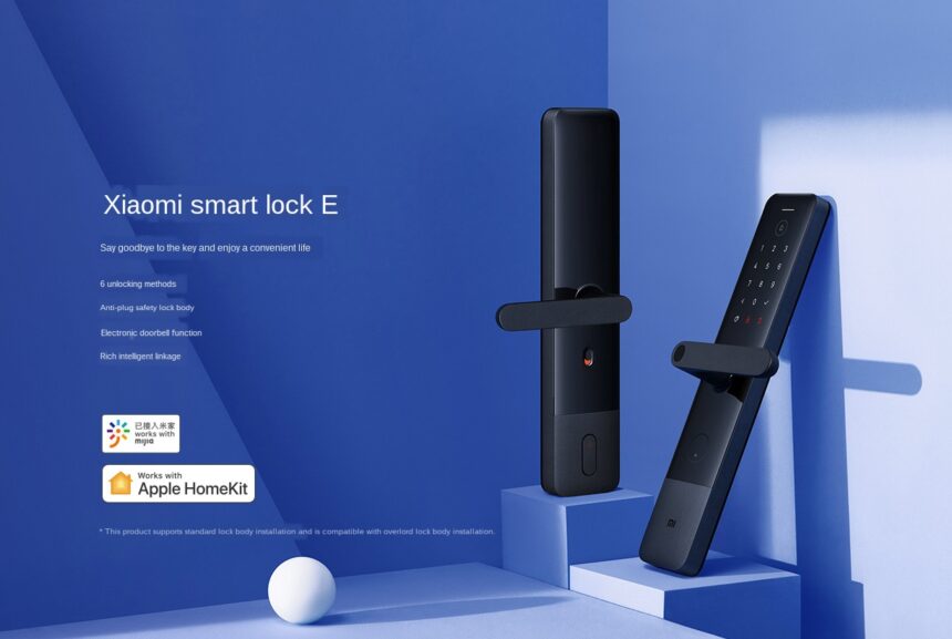 Xiaomi Smart Door Lock E Fingerprint Homekit | Gadget Studio BD