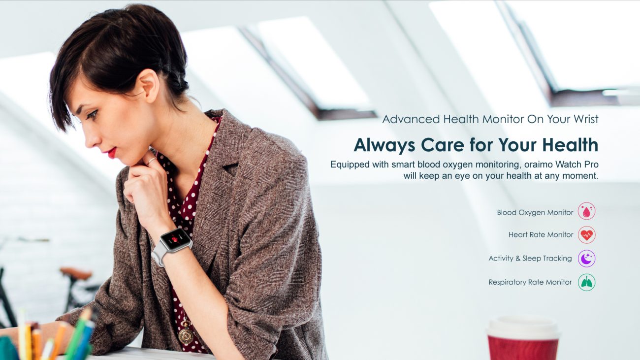 oraimo Watch Pro OSW-16P | Gadget Studio BD