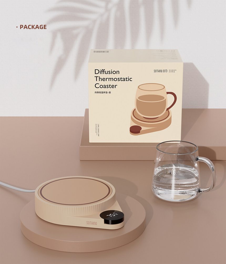 Mi SOTHING Diffusion Thermostatic Coaster | Gadget Studio BD