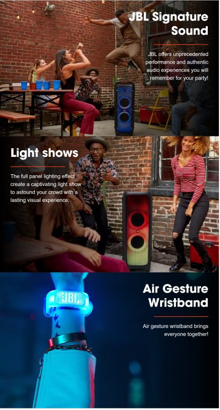 JBL PartyBox 1000 High Power Party Speaker 1100W | Gadget Studio BD
