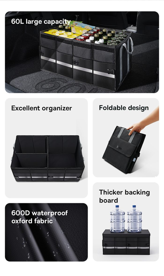 Baseus Organize Fun Series Car Storage Box 60L Cluster | Gadget Studio BD