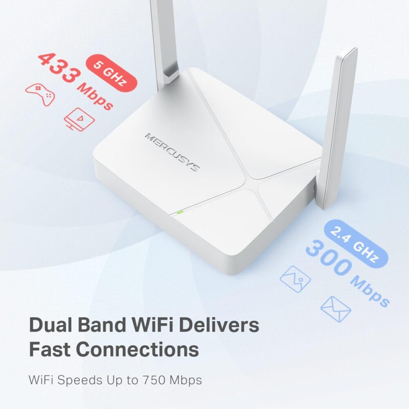MERCUSYS MR20 AC750 Wireless Dual Band Router