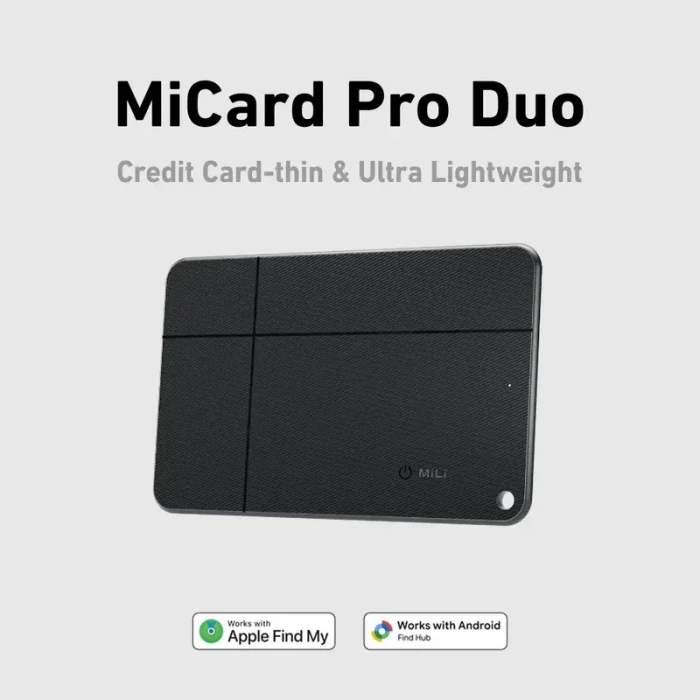 MiLi MiCard Pro Duo Anti-Loss Digital Business Card Best Price