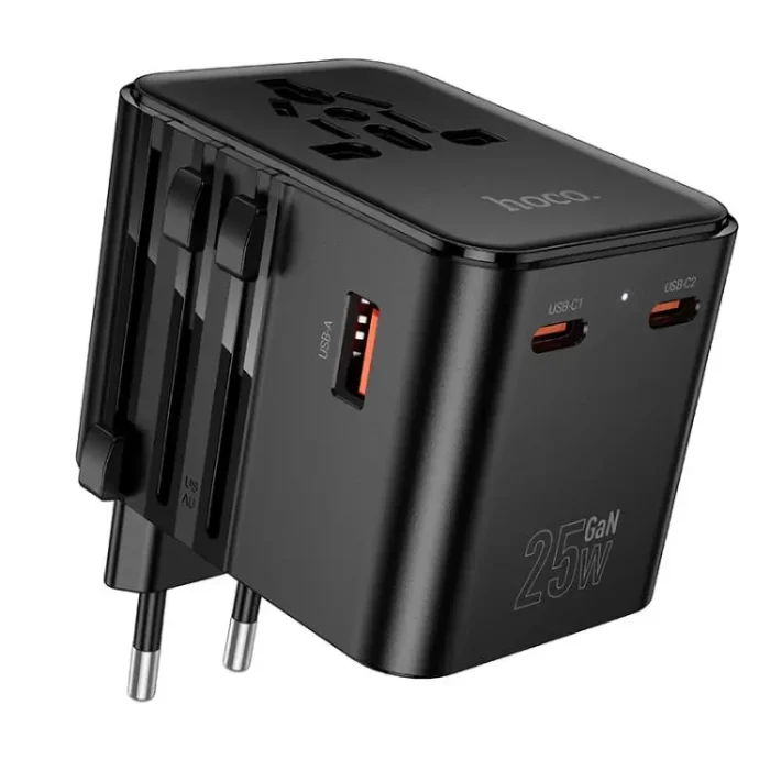 Hoco AC31 USB-C PD 25W Global Travel Adapter Best Price
